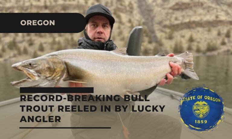 OREGON: Record-breaking Bull Trout Reeled in by Lucky Angler