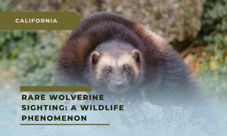 California - Rare Wolverine Sighting: A Wildlife Phenomenon