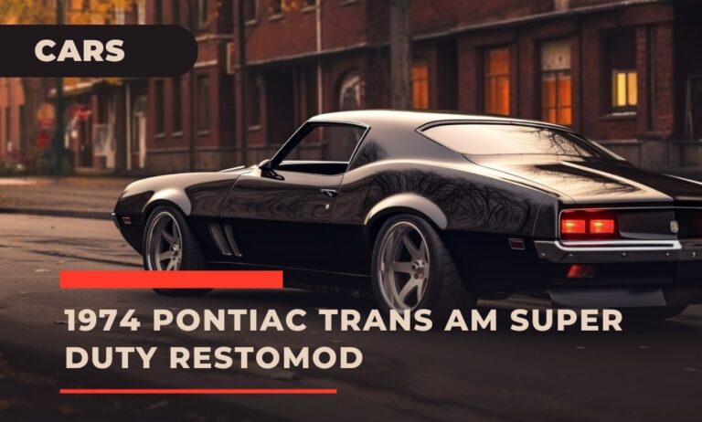 Pontiac Trans Am Super Duty Restomod 2024: A Timeless Beast Reborn with ...