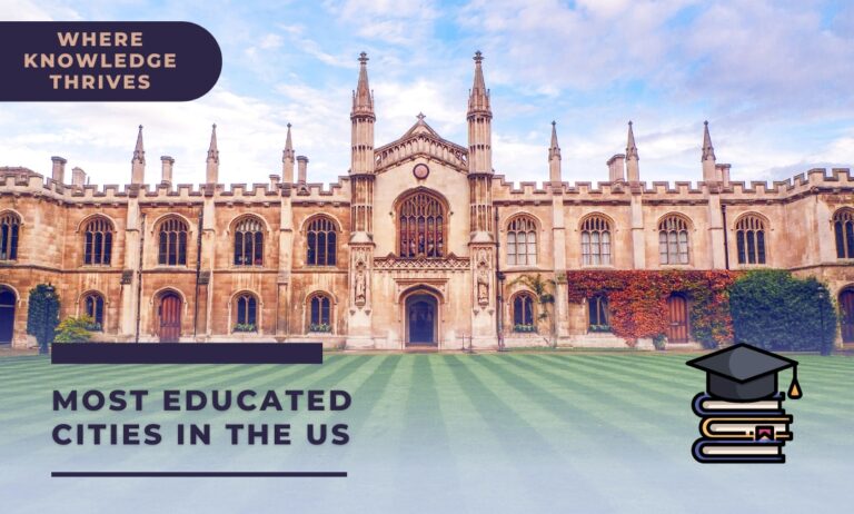 20 Most Educated Cities in the US 2024: Where Knowledge Thrives ...