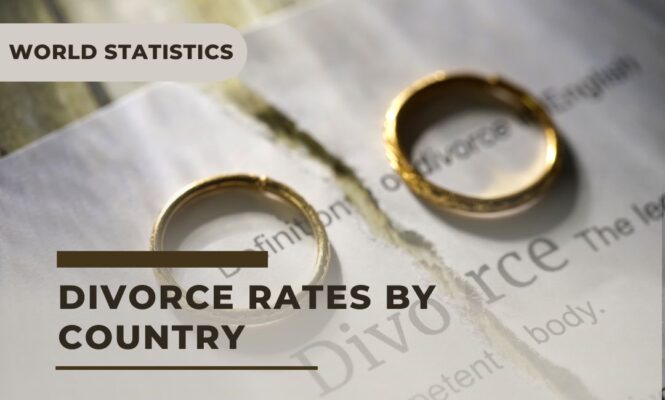 Divorce Rates by Country 2024: From Vows to Untying Knots