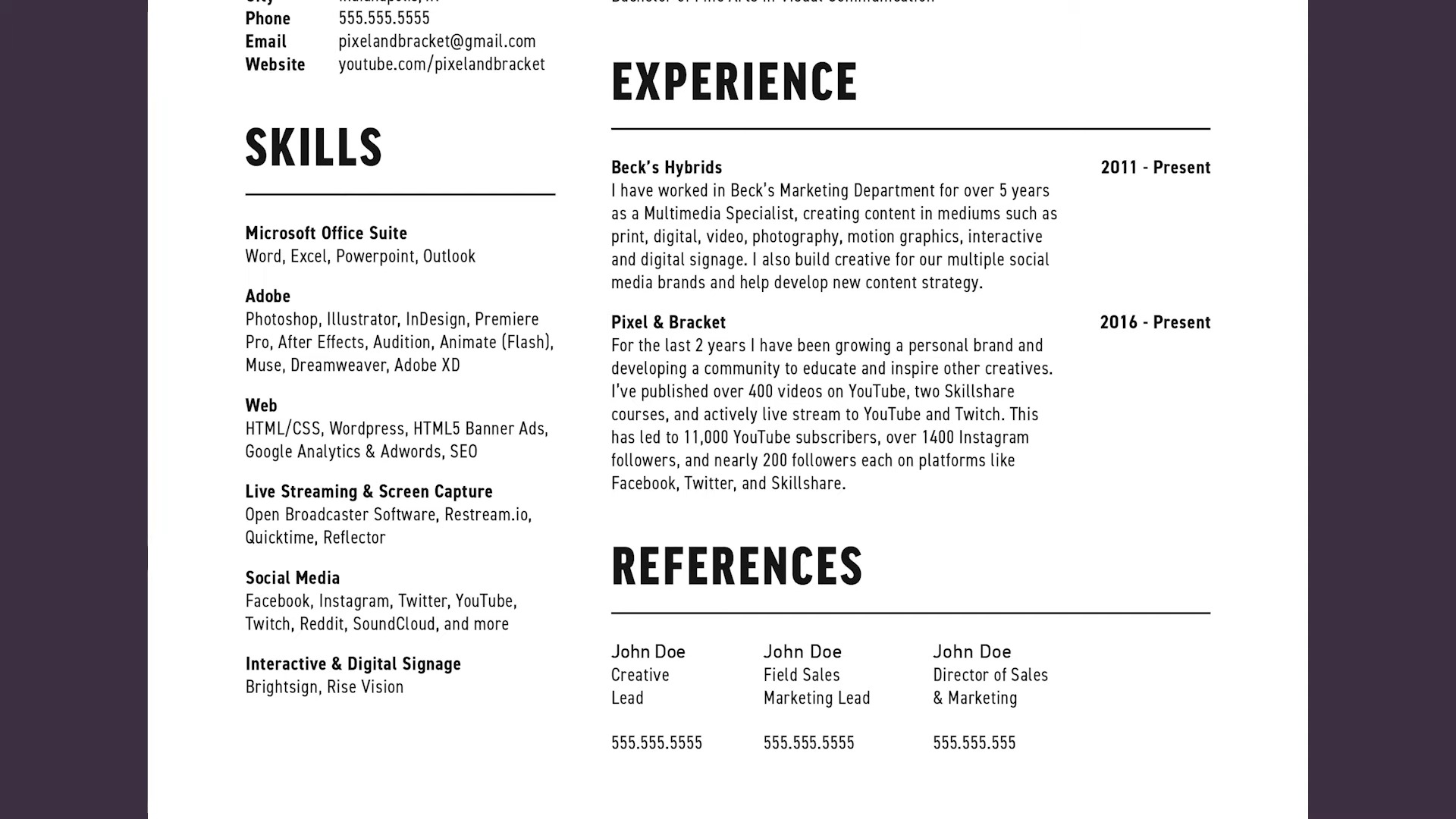 How to Create an Impressive Graphic Designer Resume: Tips and Examples ...