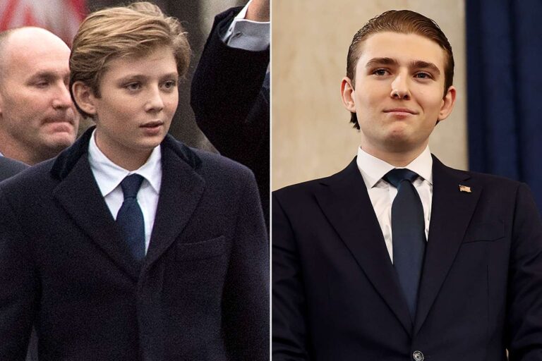 How Old and Tall is Barron Trump Now? A Look at the Former First Son's ...