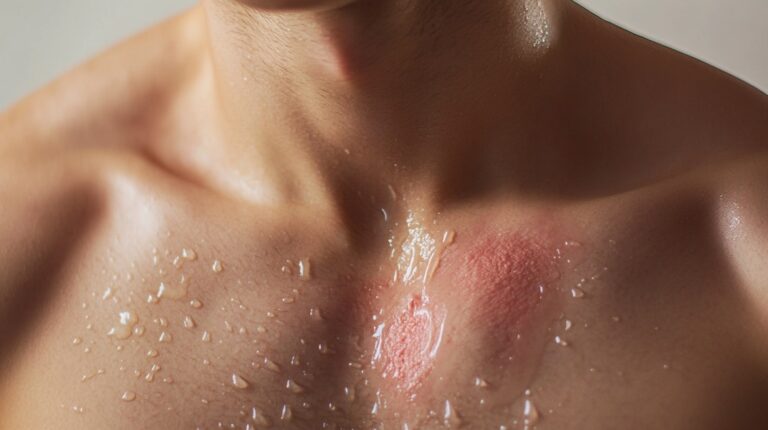 Rash on Chest Pictures, Causes, Symptoms, Remedies and Treatment